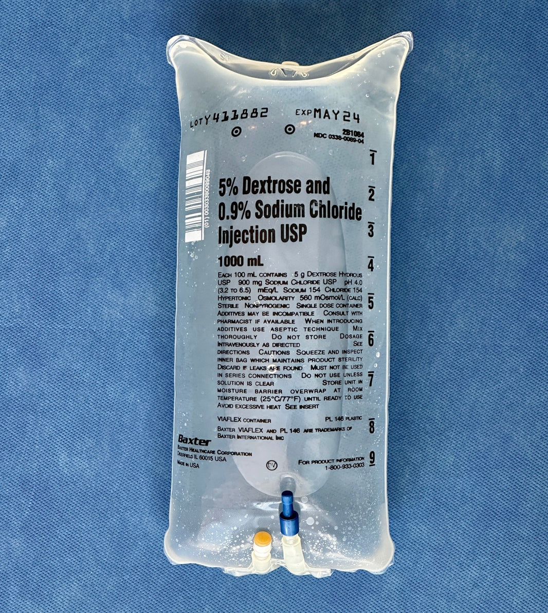 Saline Solutions – IV Fluid Supply